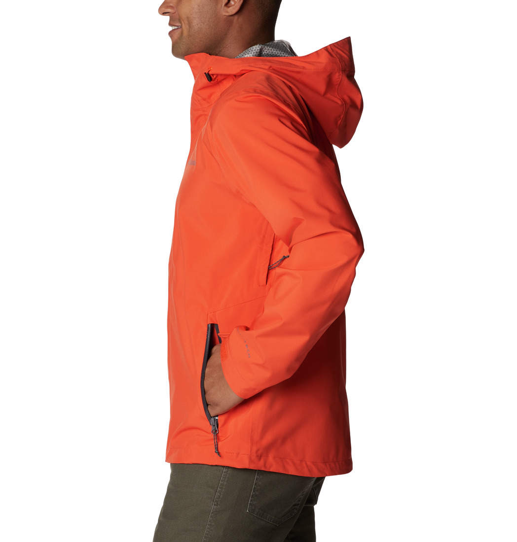 Kurtka męska przeciwdeszczowa Columbia Earth Explorer Shell-Red Quartz ...